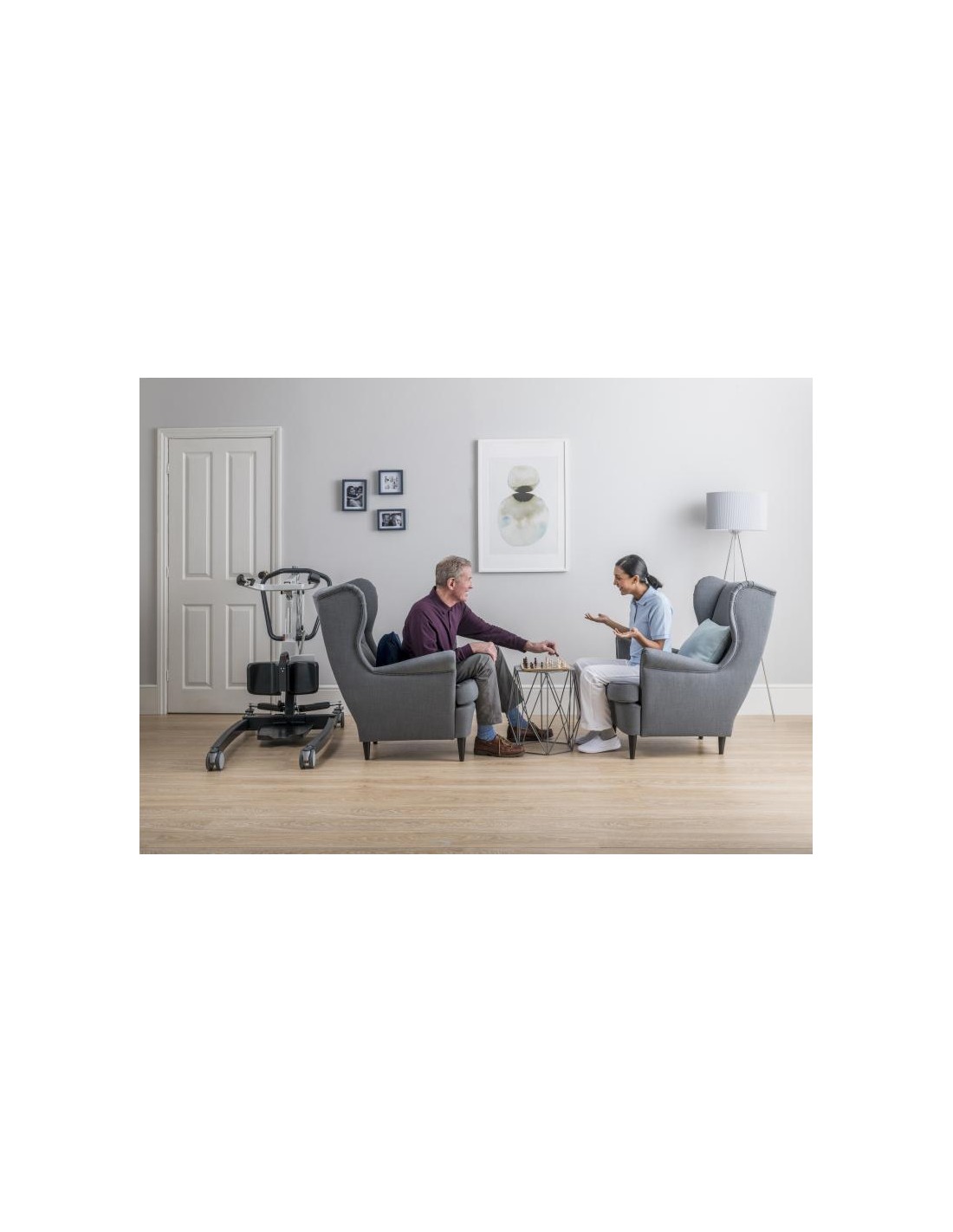 Grúa de bipedestación | ISA XPlus | Hasta 200 Kg | Invacare