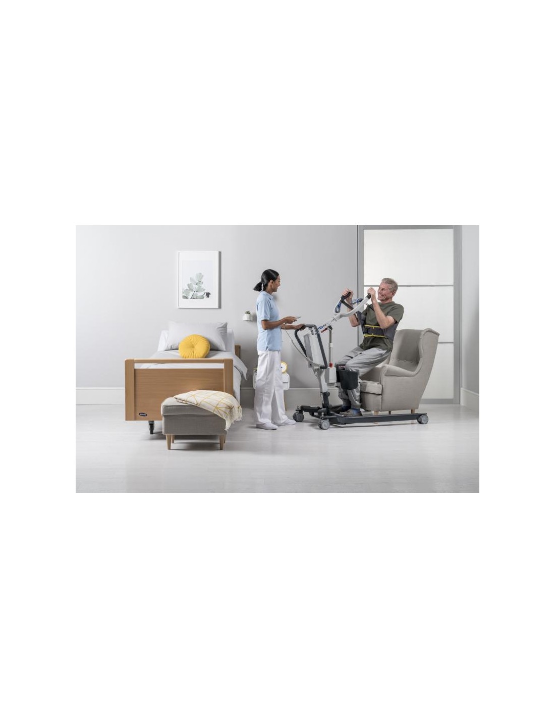 Grúa de bipedestación | ISA XPlus | Hasta 200 Kg | Invacare